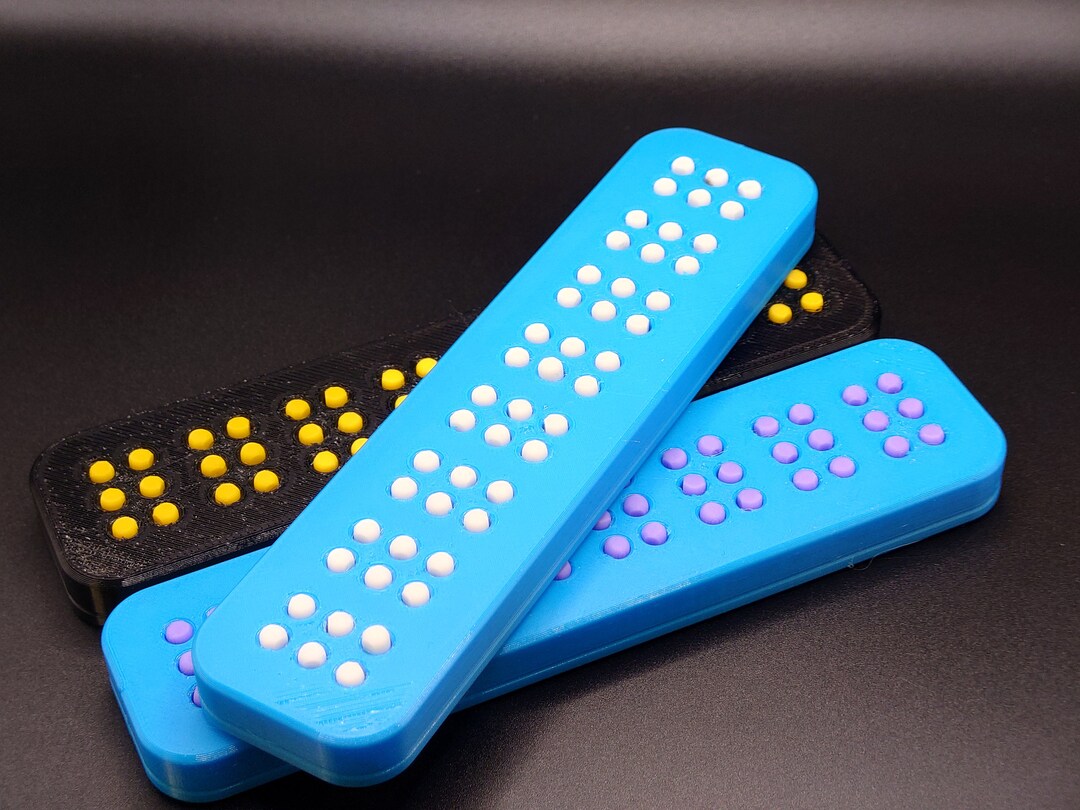 3D Printed Braille Training 8 Cell Learn Braille Easily - Sensory Toy ...