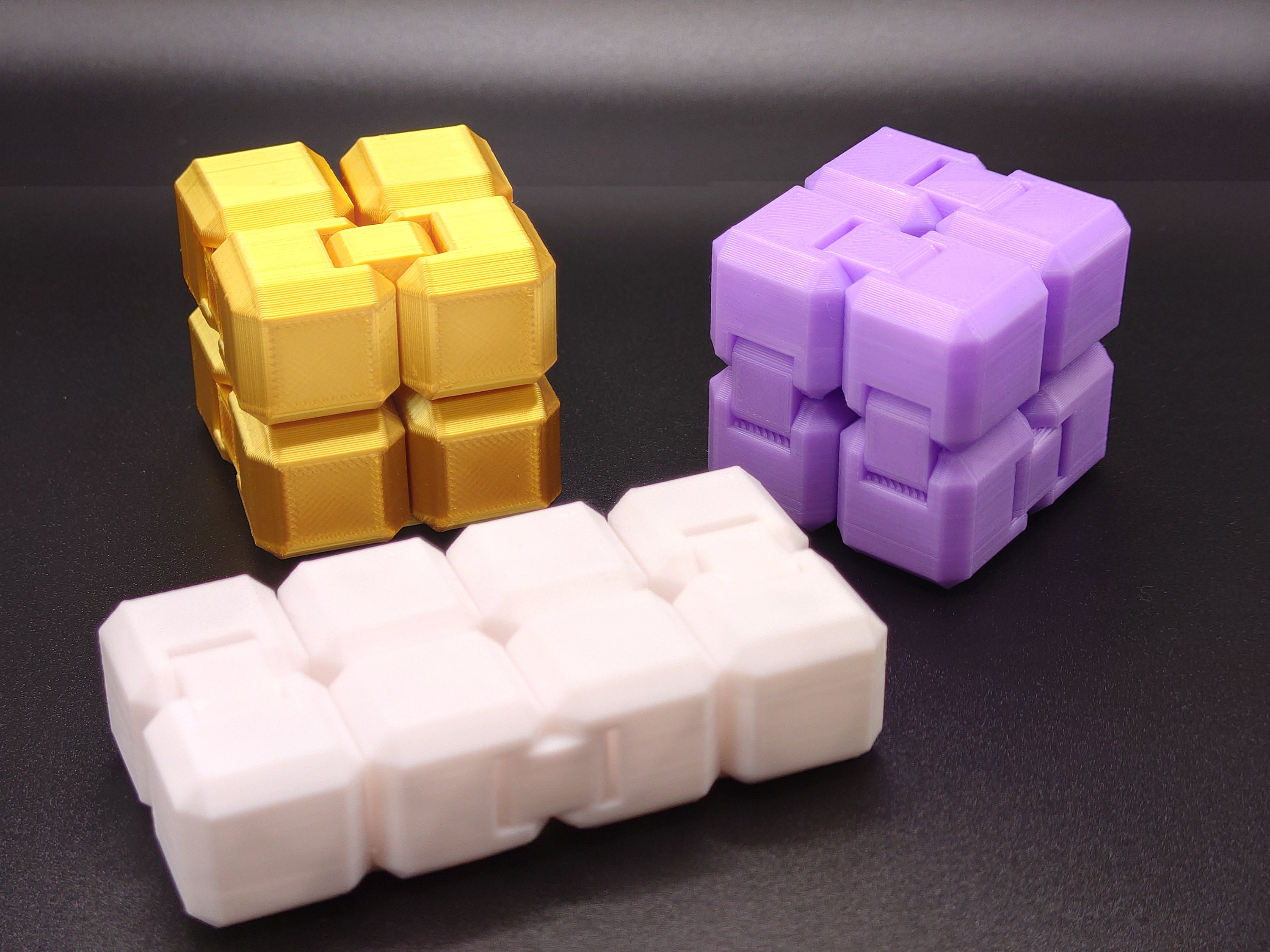 3D Printed Infinity Cube A Great Fidget Toy Ideal Gift or - Etsy UK