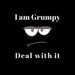 Grumpy Face Svg, Png. Funny, Humorous, Grouchy Bad-tempered Humour ...