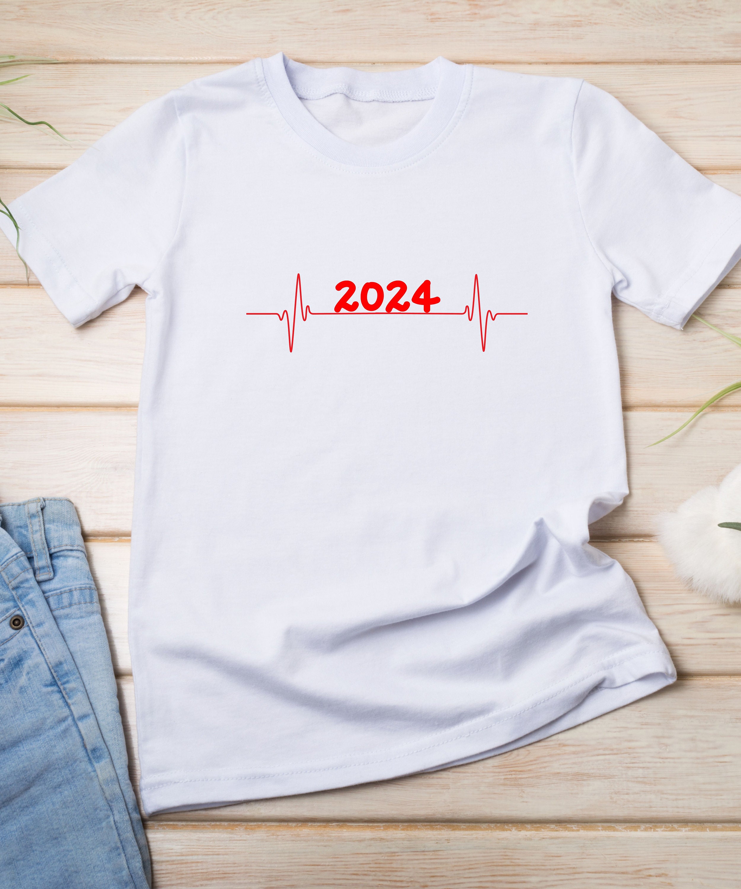 New Year Heartbeat 2024, Heartbeat Svg, Heartbeat Png, Jpg, Stickers ...