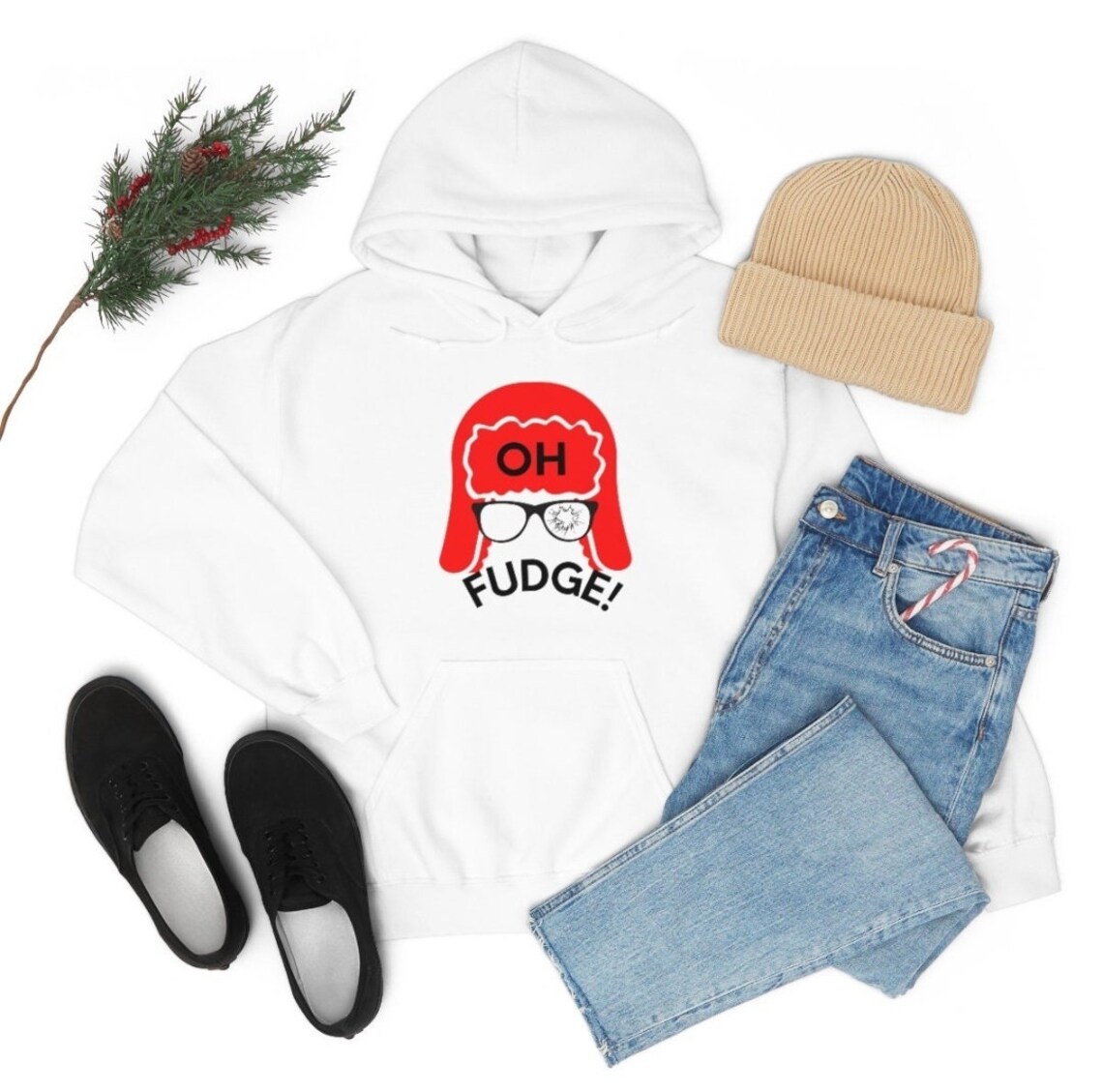 Oh Fudge SVG Cut File Clip Art Cricut Ralphie Funny - Etsy