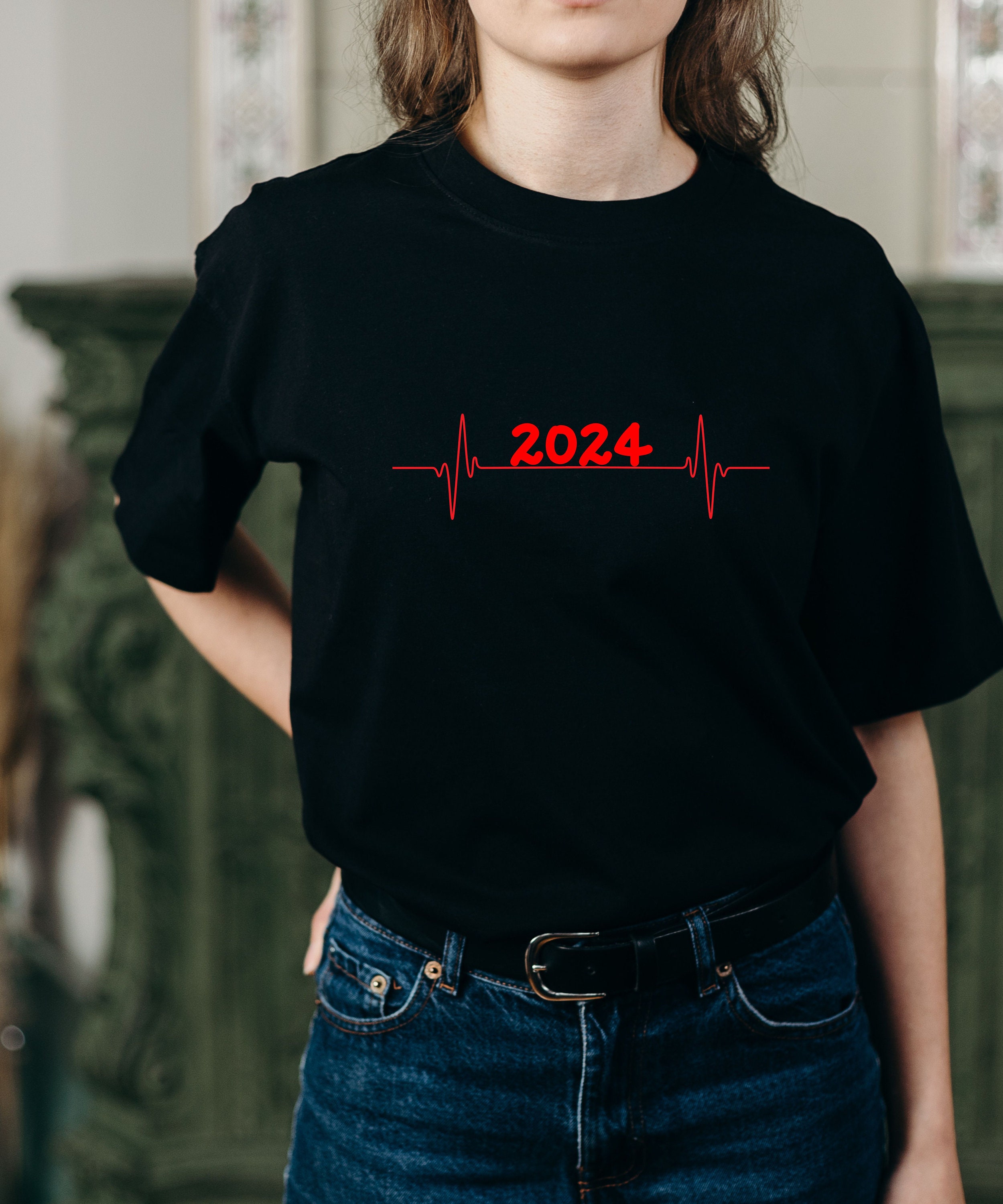 New Year Heartbeat 2024, Heartbeat Svg, Heartbeat Png, Jpg, Stickers ...