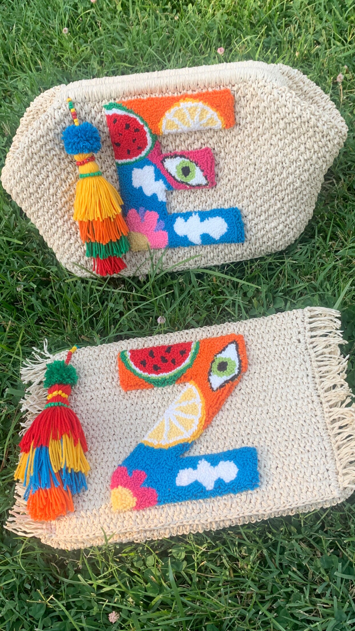 Personalized Punch Bag, Custom Letter Bag, Christmas Gifts for Women ...