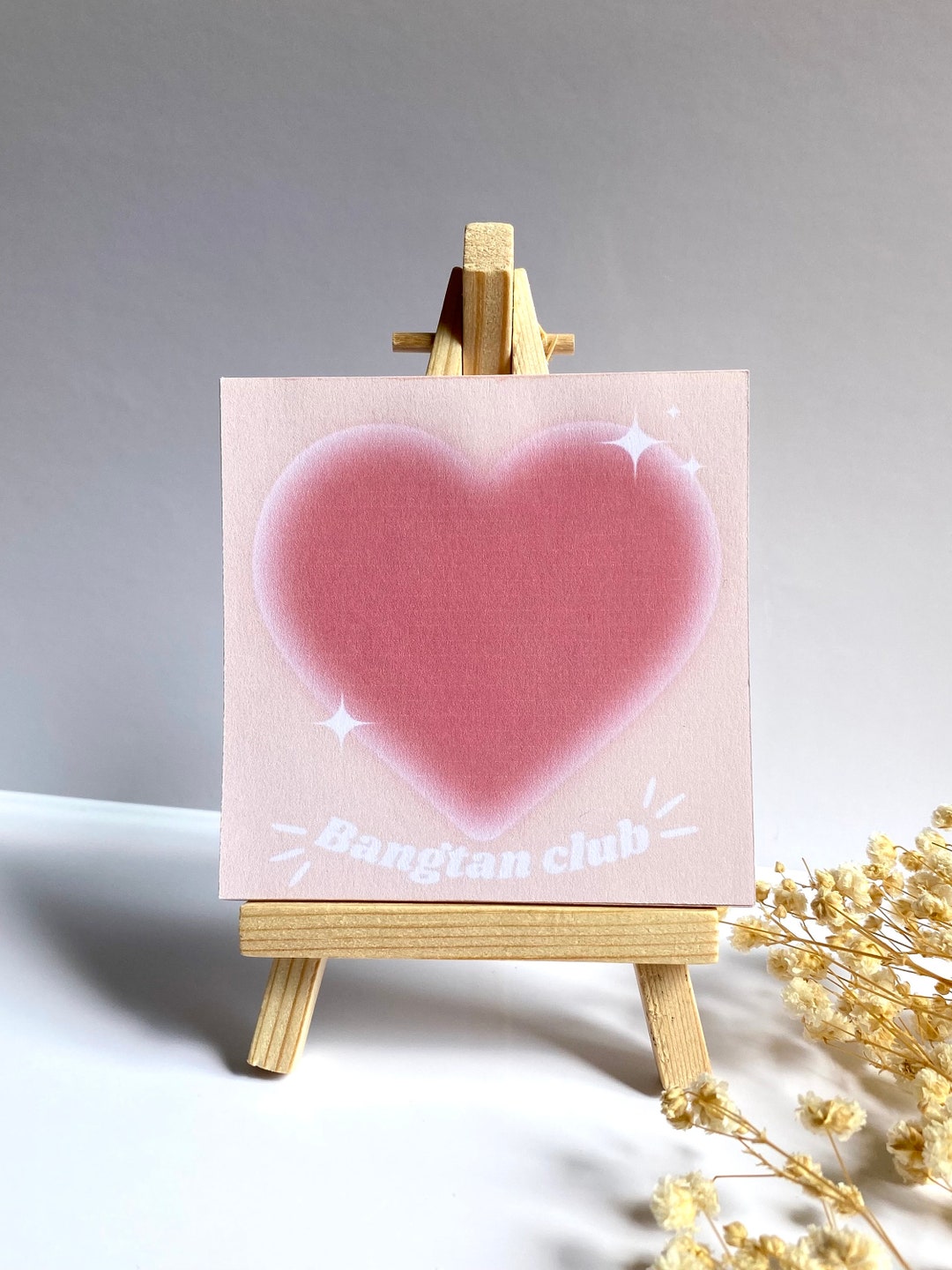 BTS Memo Pad « bangtan Club » / Cute Kpop Memo Pad - Etsy