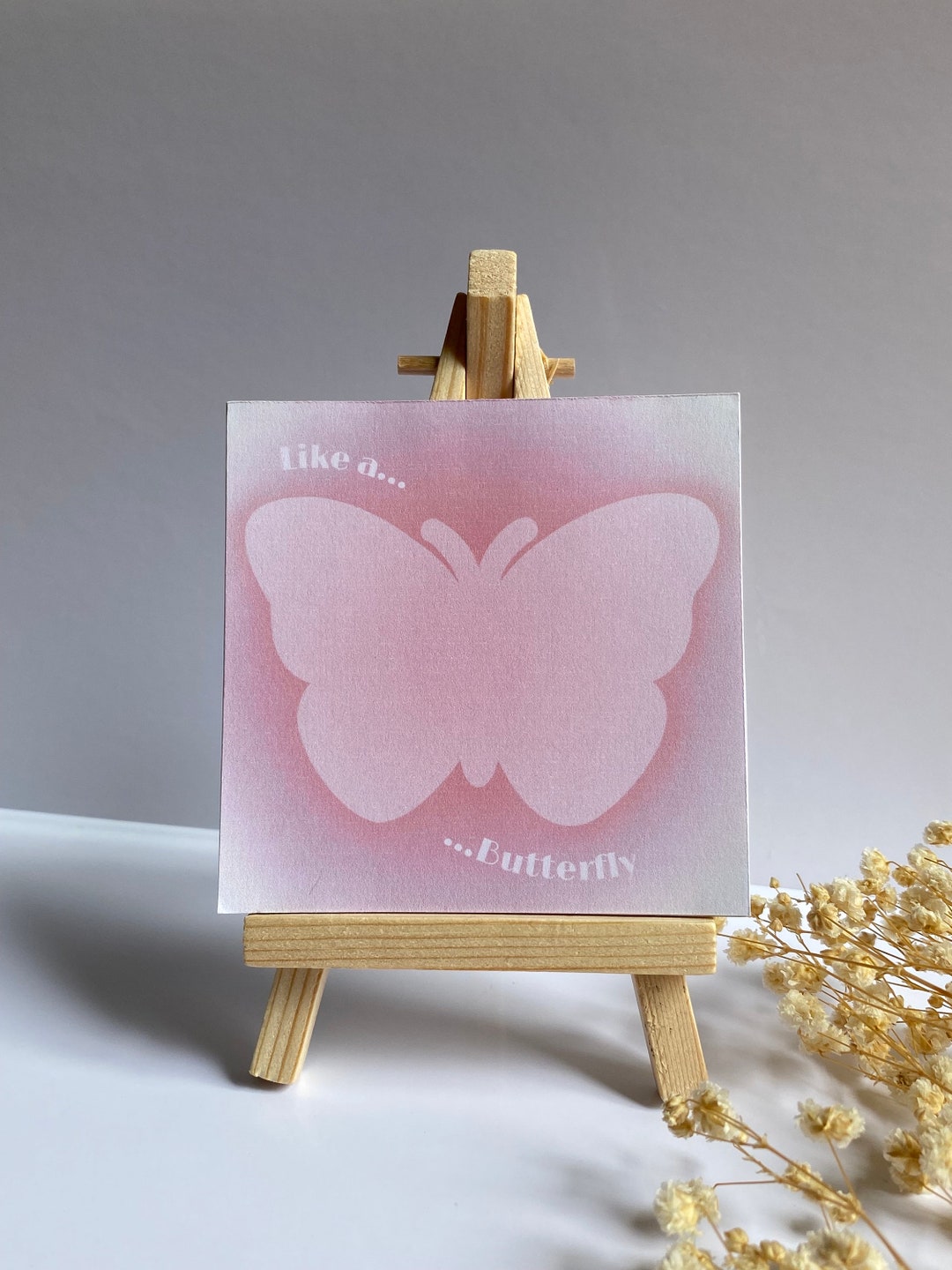 BTS Memo Pad « like a Butterfly » / Cute Kpop Memo Pad - Etsy