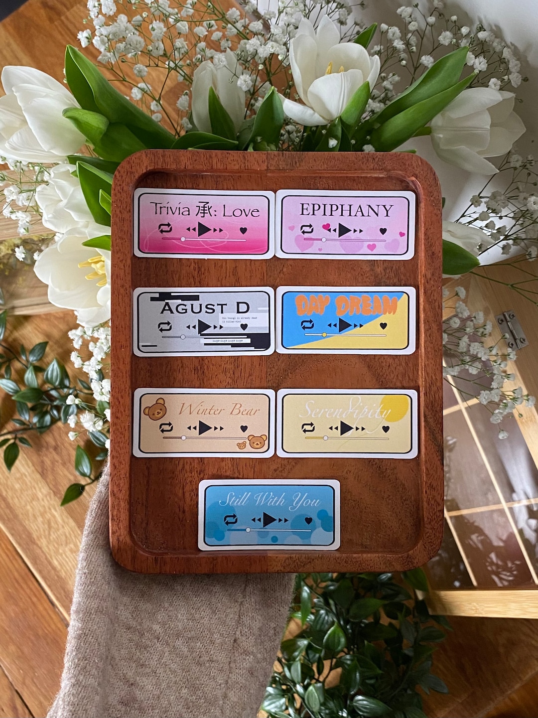 BTS Stickers « playlist » / Solo BTS Songs / Autocollants BTS - Etsy