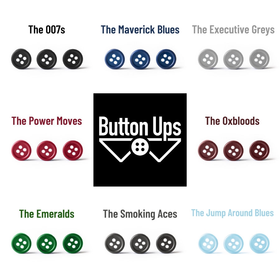 Button Covers for Dress Shirts (set of 10) - Etsy