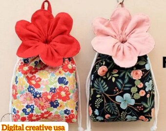Drawstring Project Bag Pattern - Etsy