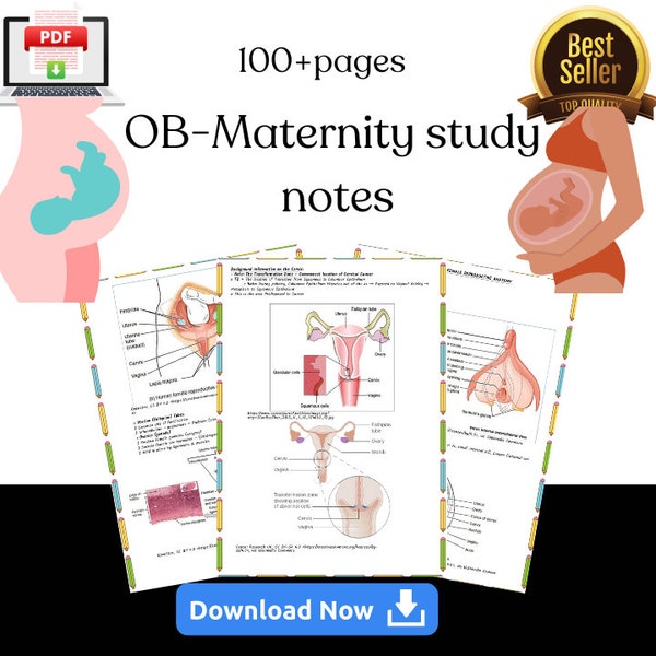 Maternity Study Guide - Etsy