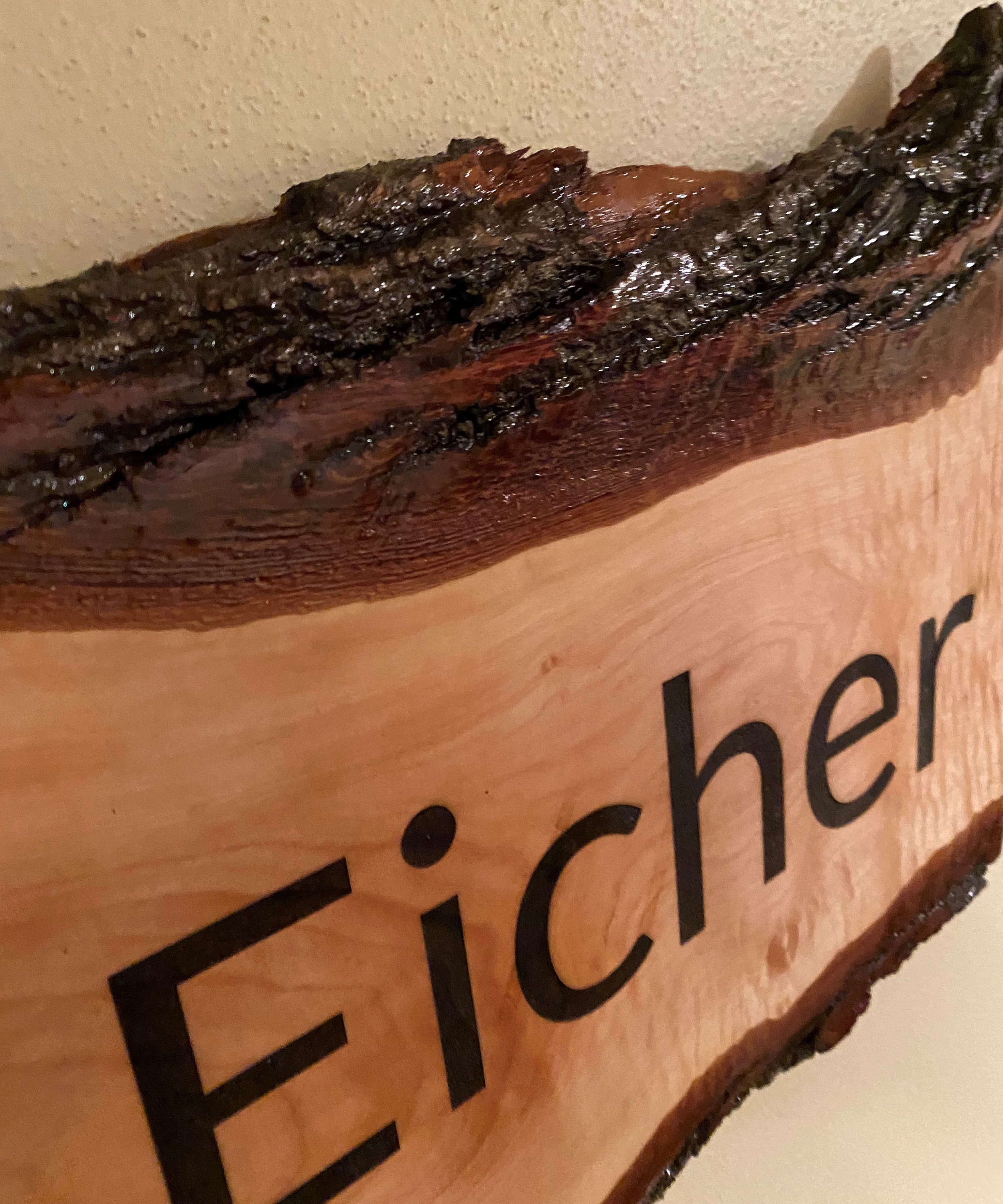 Custom Name Panel | Live Edge Name Panel | Last Name Sign | Welcome to ...