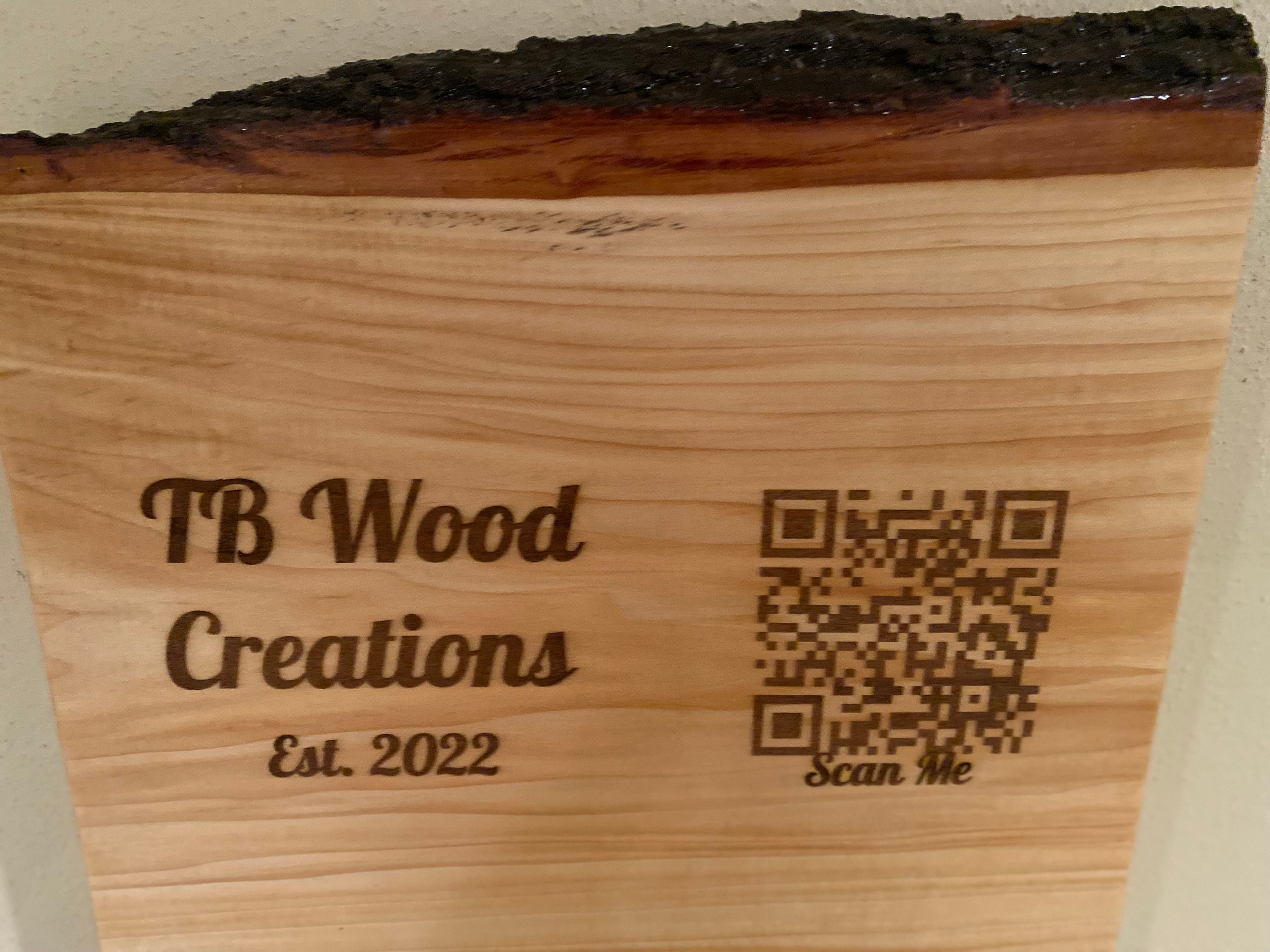 Custom Business Sign Panel Live Edge Sign Panel Custom - Etsy