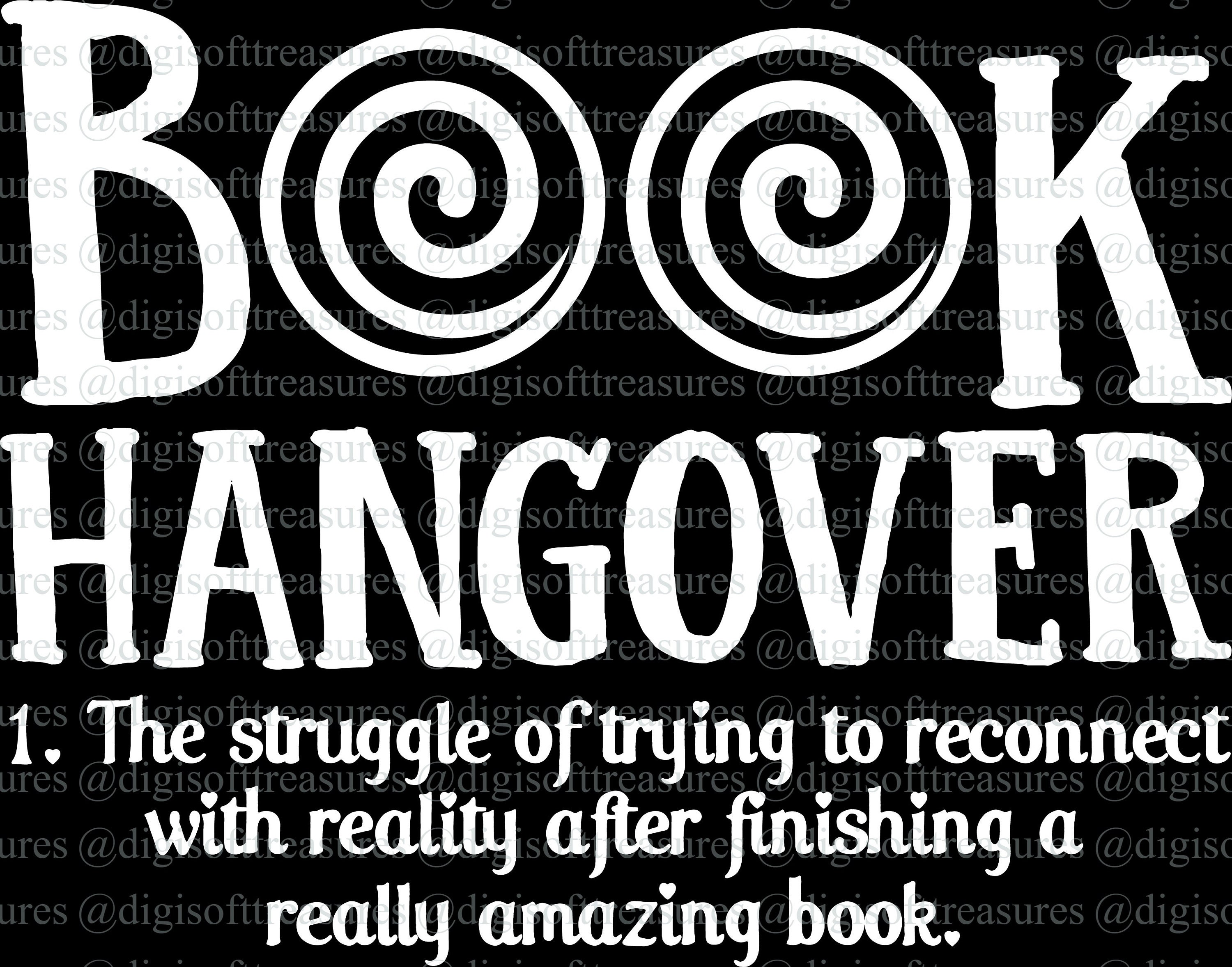 Book Hangover Definition Svg, Funny Book Lover Svg, Bookworm, Funny ...