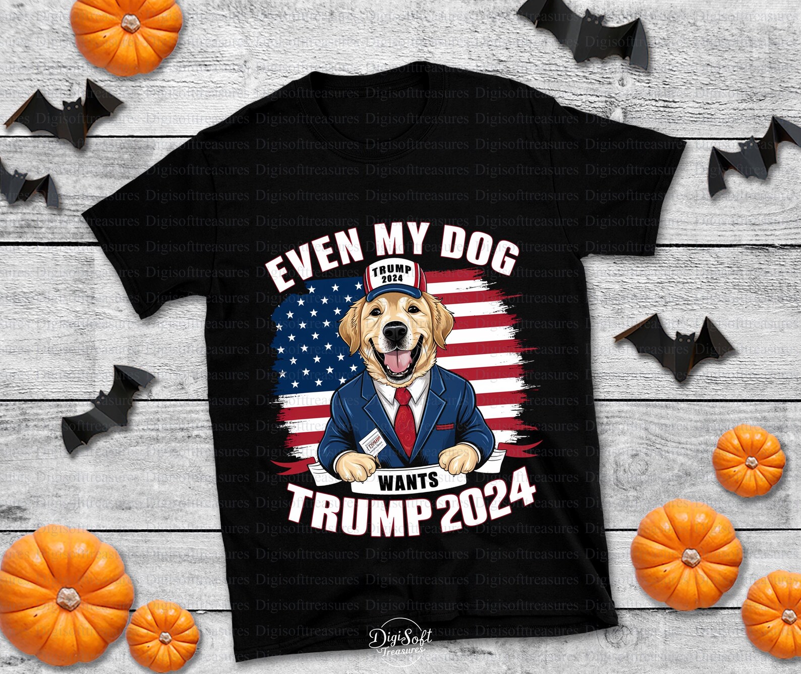 Even My Dog Wants Trump 2024 Svg, Trump 2024 Dog American Svg, American ...