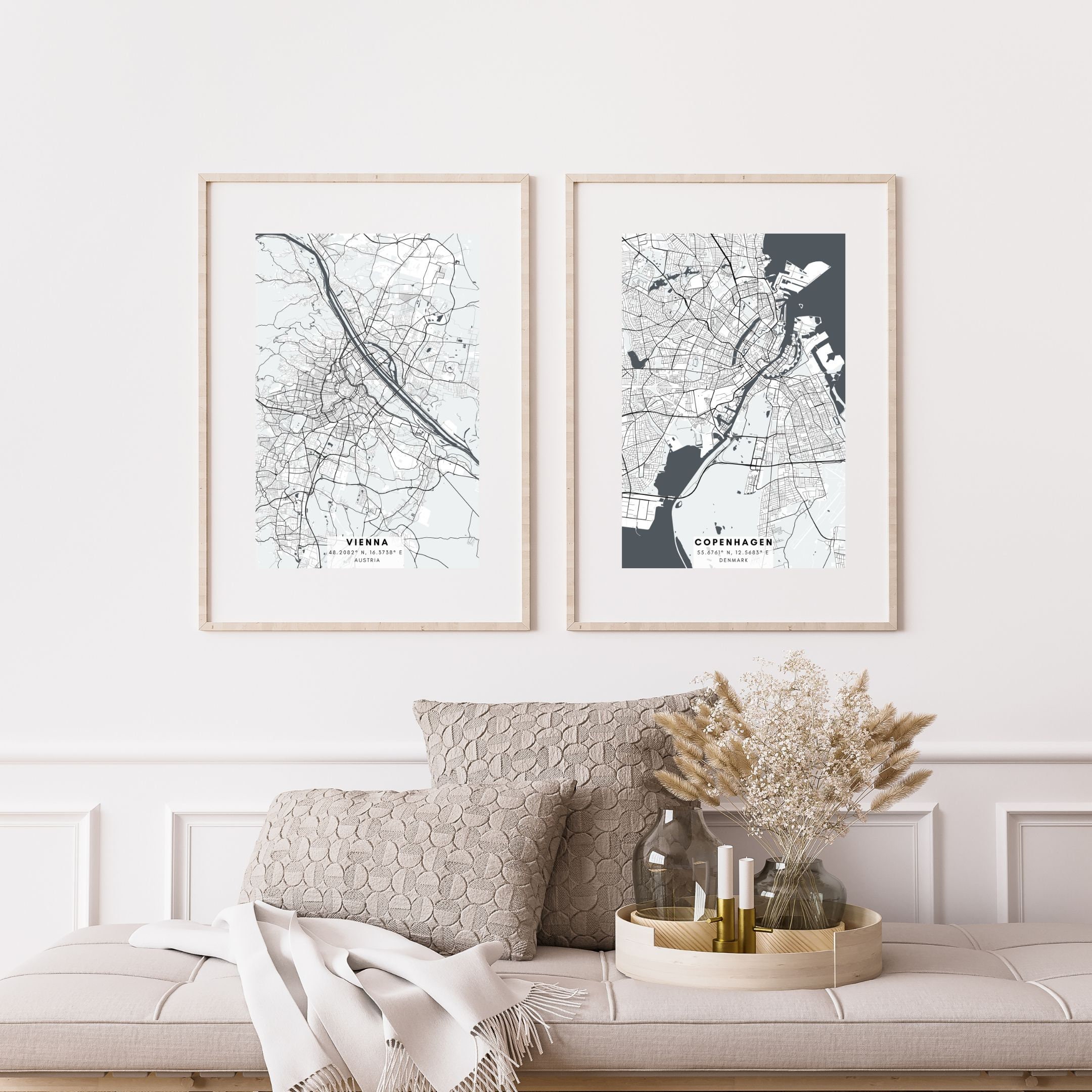 Asunción City Map, Paraguay, PY, Town Map, Minimalist Map Poster, Gift ...