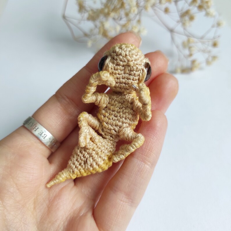 Pattern Gecko Crochet DIY Tutorial in English - Etsy