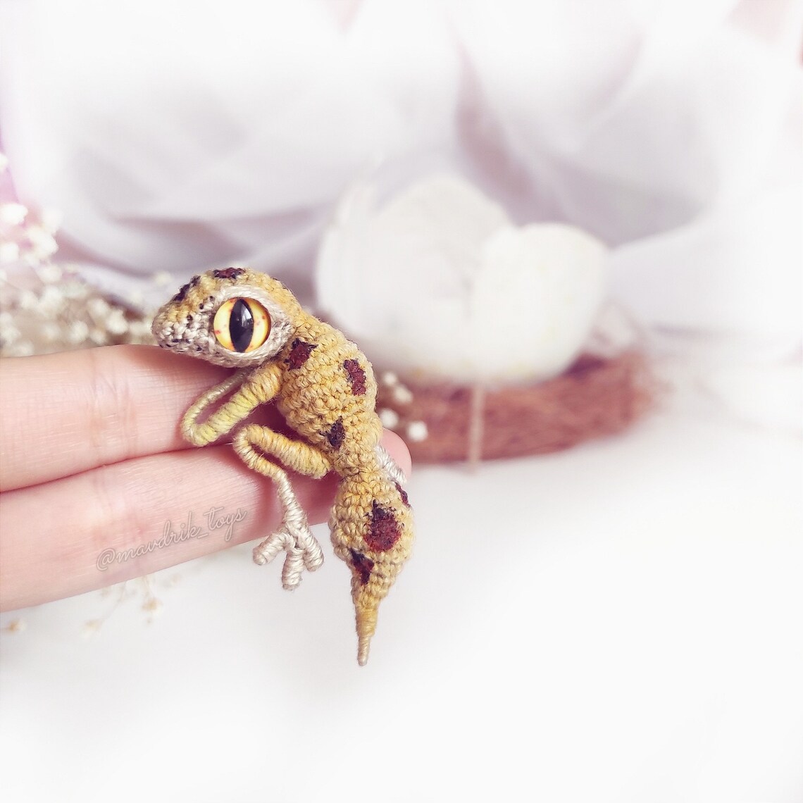 Pattern Gecko Crochet DIY Tutorial in English - Etsy