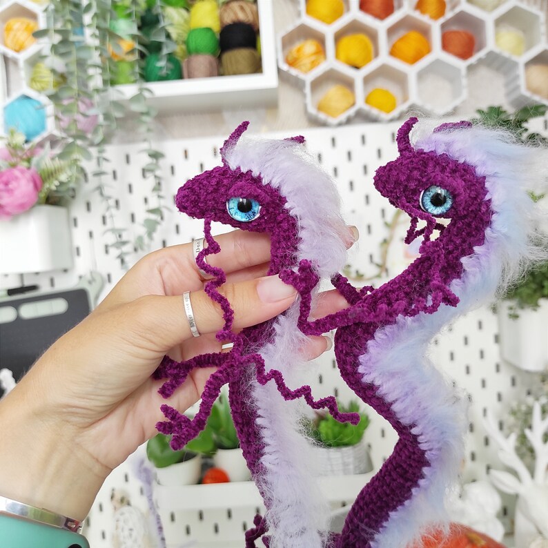 Pattern Chinese Dragon Amigurumi Crochet DIY Tutorial in English - Etsy