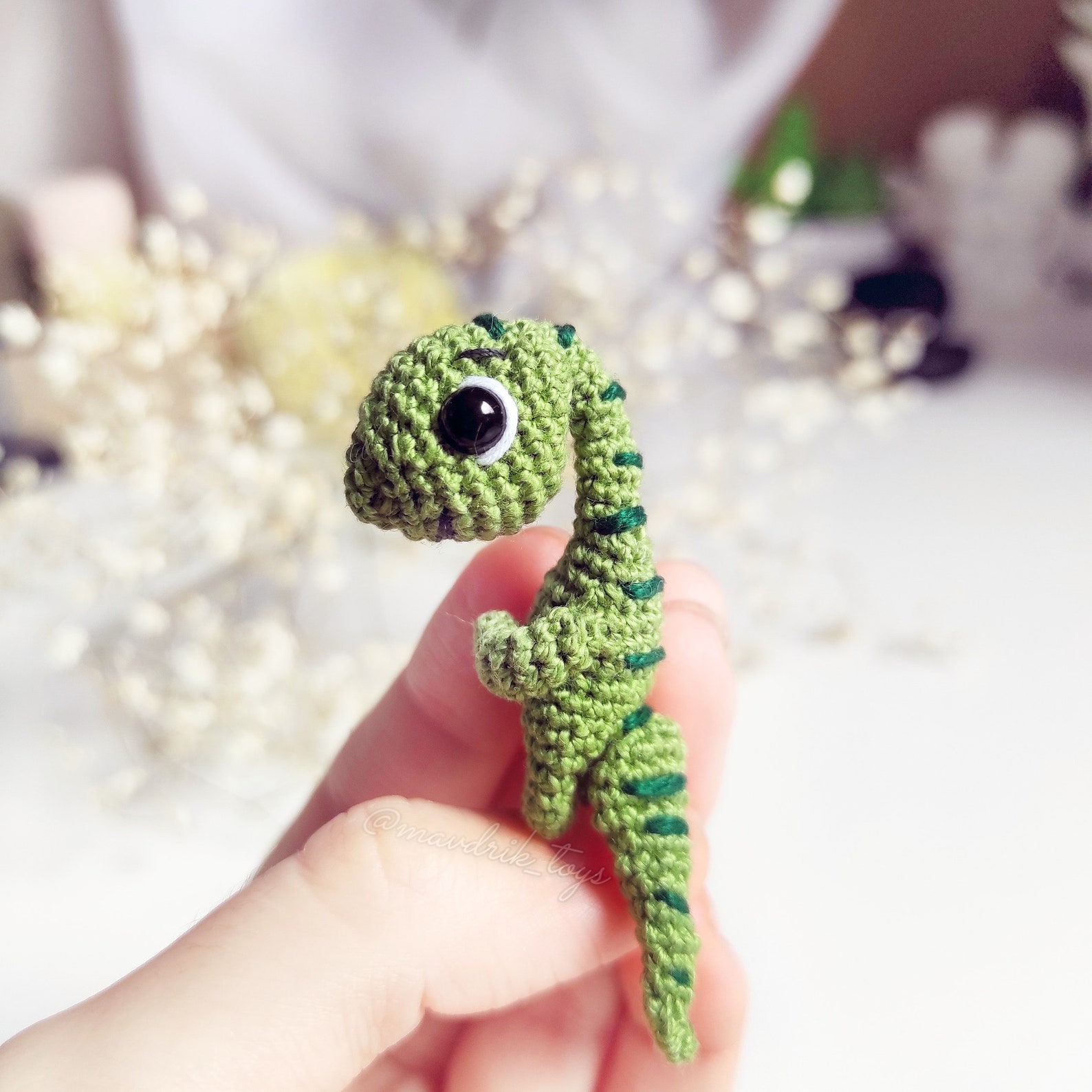 Pattern Little Diplodocus Crochet DIY Tutorial in English - Etsy