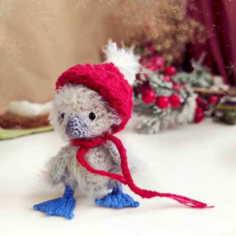 Pattern Blue Footed Booby Crochet DIY Tutorial in English - Etsy