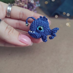Pattern Angler Fish Amigurumi Crochet DIY Tutorial in English - Etsy