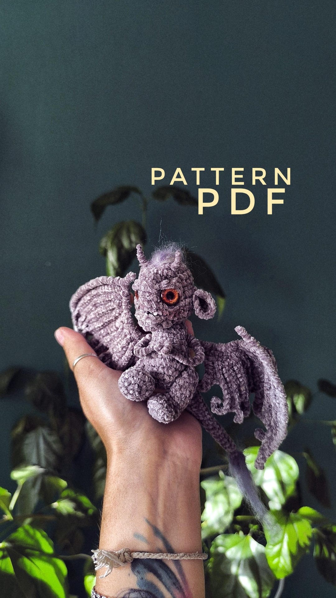Pattern Gargoyle Toy Amigurumi Crochet DIY Tutorial in English - Etsy