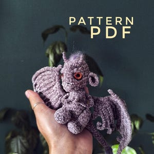 Pattern Gargoyle Toy Amigurumi Crochet DIY Tutorial in English - Etsy