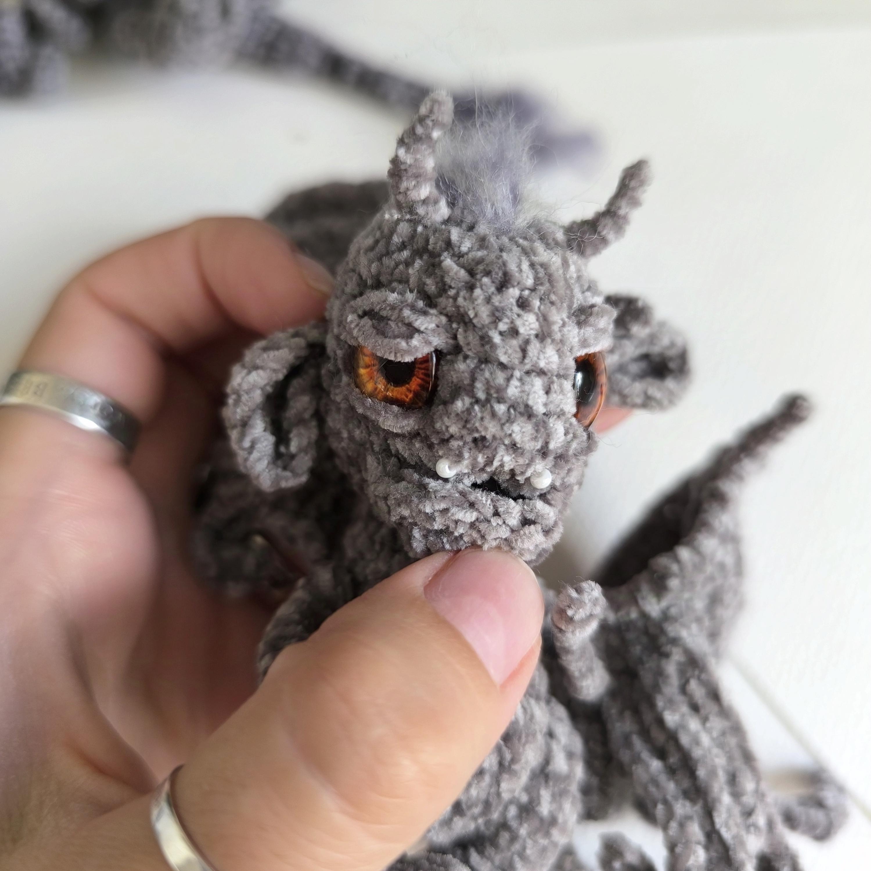 Pattern Gargoyle Toy Amigurumi Crochet DIY Tutorial in English - Etsy