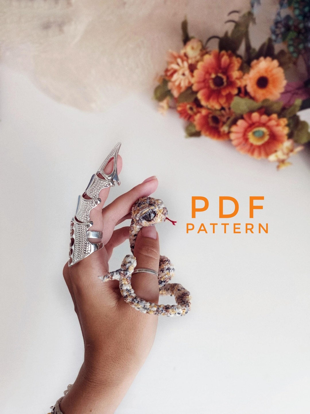 Pattern Snake Crochet Amigurumi Bird Crooch DIY Tutorial in English - Etsy