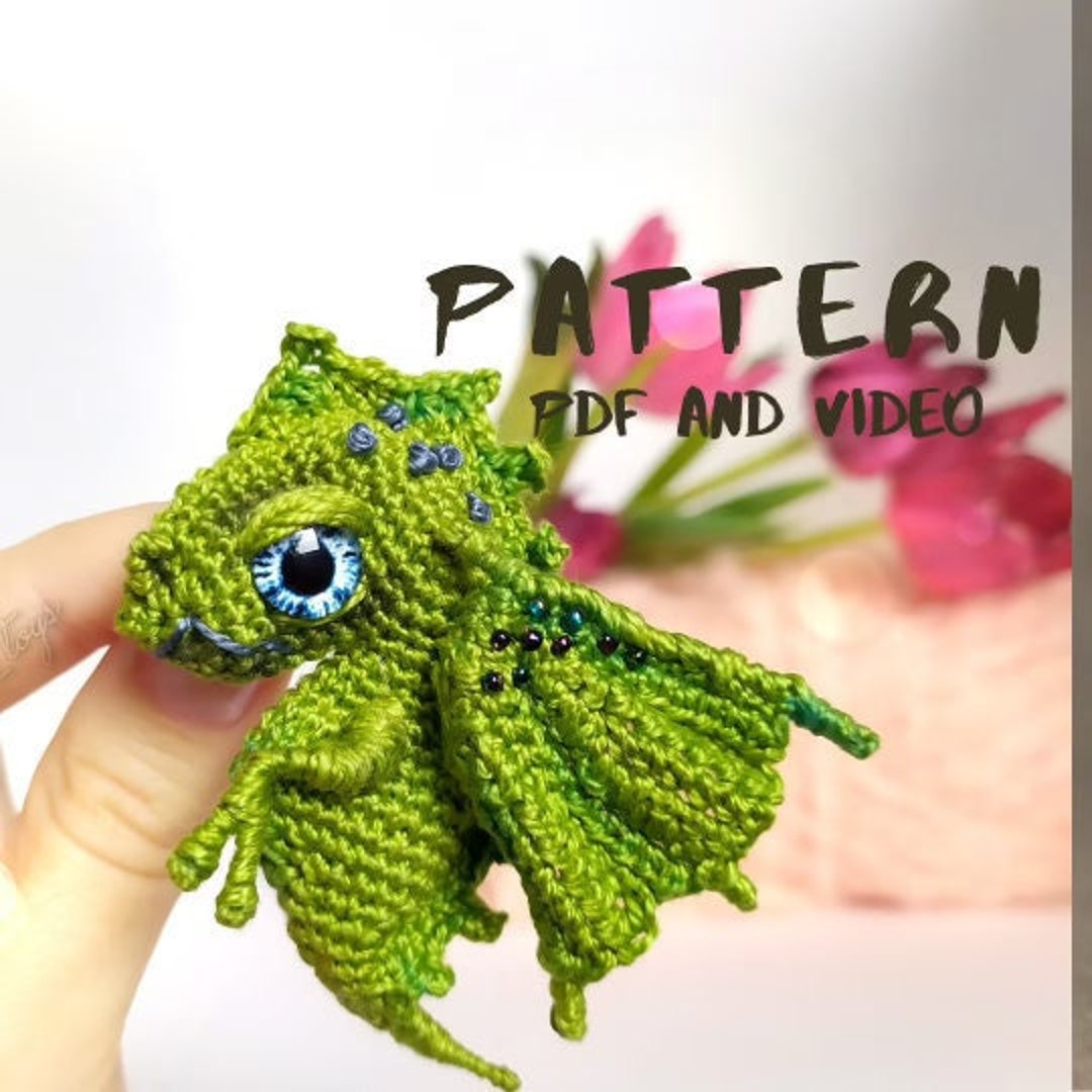 Pattern Dragon Amigurumi Crochet DIY Tutorial in English - Etsy