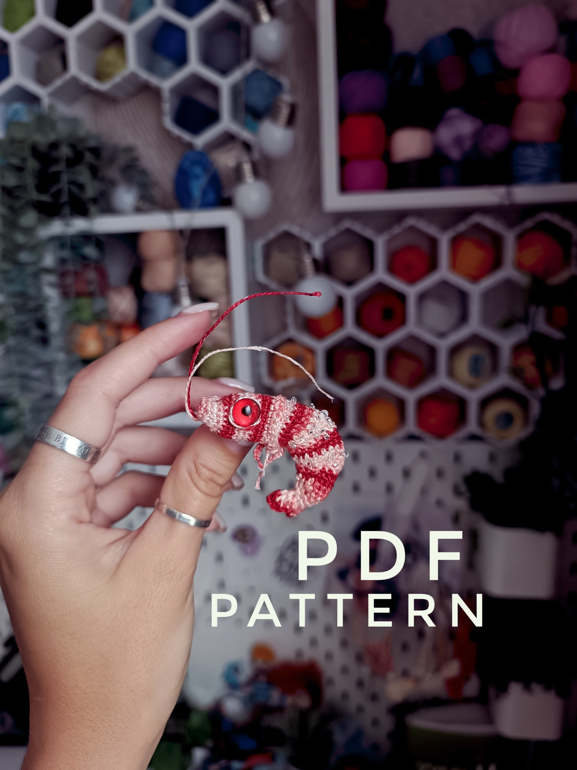 Pattern Shrimp Toy Amigurumi Crochet DIY Tutorial in English - Etsy ...