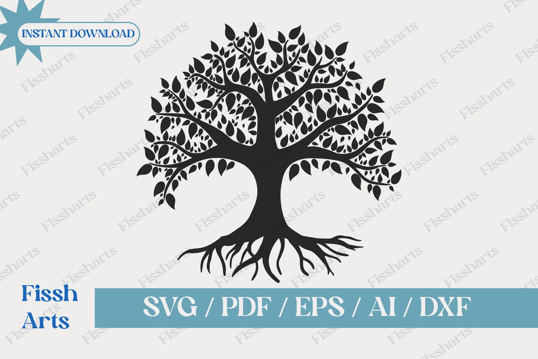 Tree of Life Vector Cut File | Tree of Life Pattern | Tree of Life ...