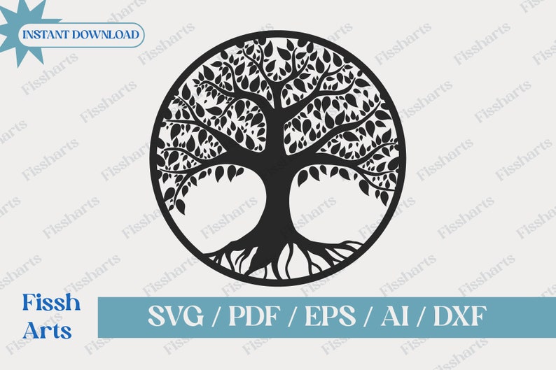 Tree of Life Vector Cut File | Tree of Life Pattern | Tree of Life ...