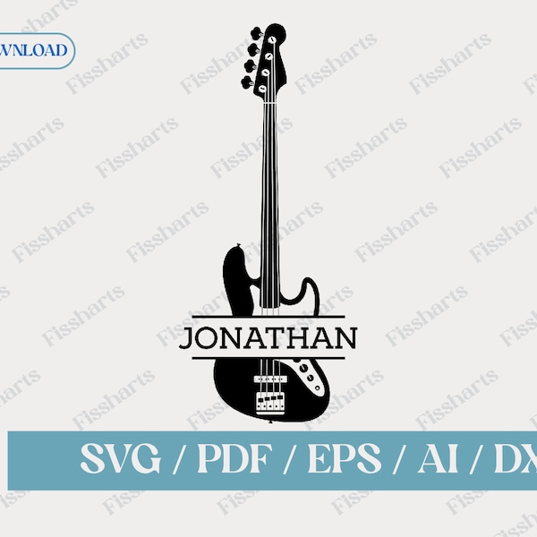 Guitar Silhouette - Etsy