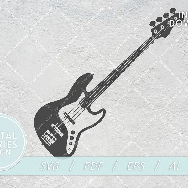 Bass vector cut svg - Etsy Schweiz