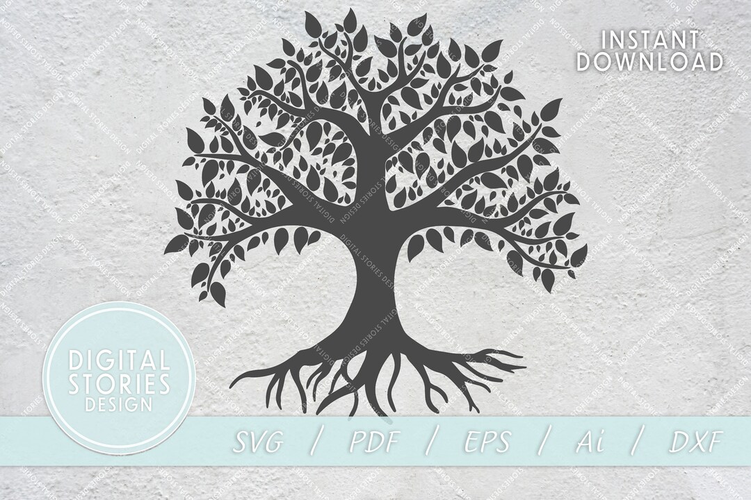 Tree of Life Vector Cut File Tree of Life Pattern Tree of - Etsy