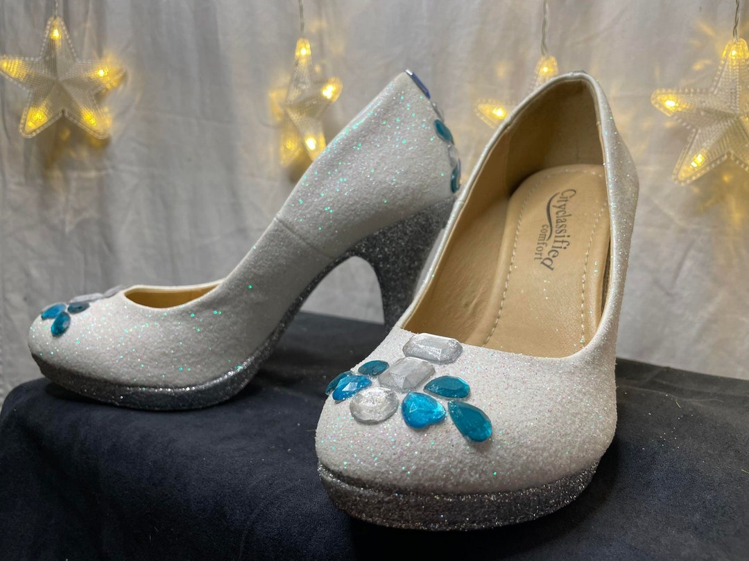 One of a Kind Princess High Heel Shoes Handmade Shoes - Etsy
