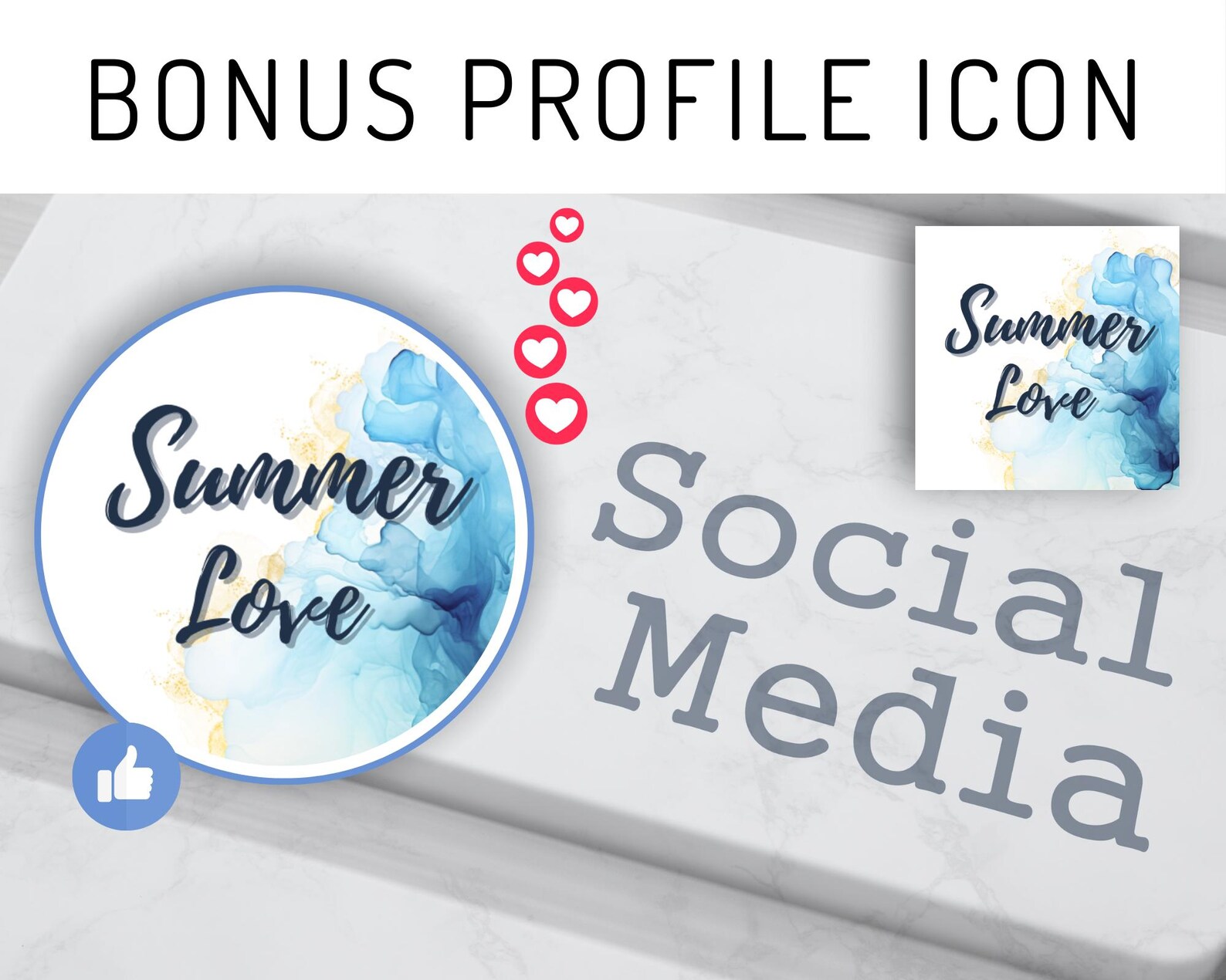 Blue and Gold Business Card, Abstract Blue Business Card, Blue Pattern ...