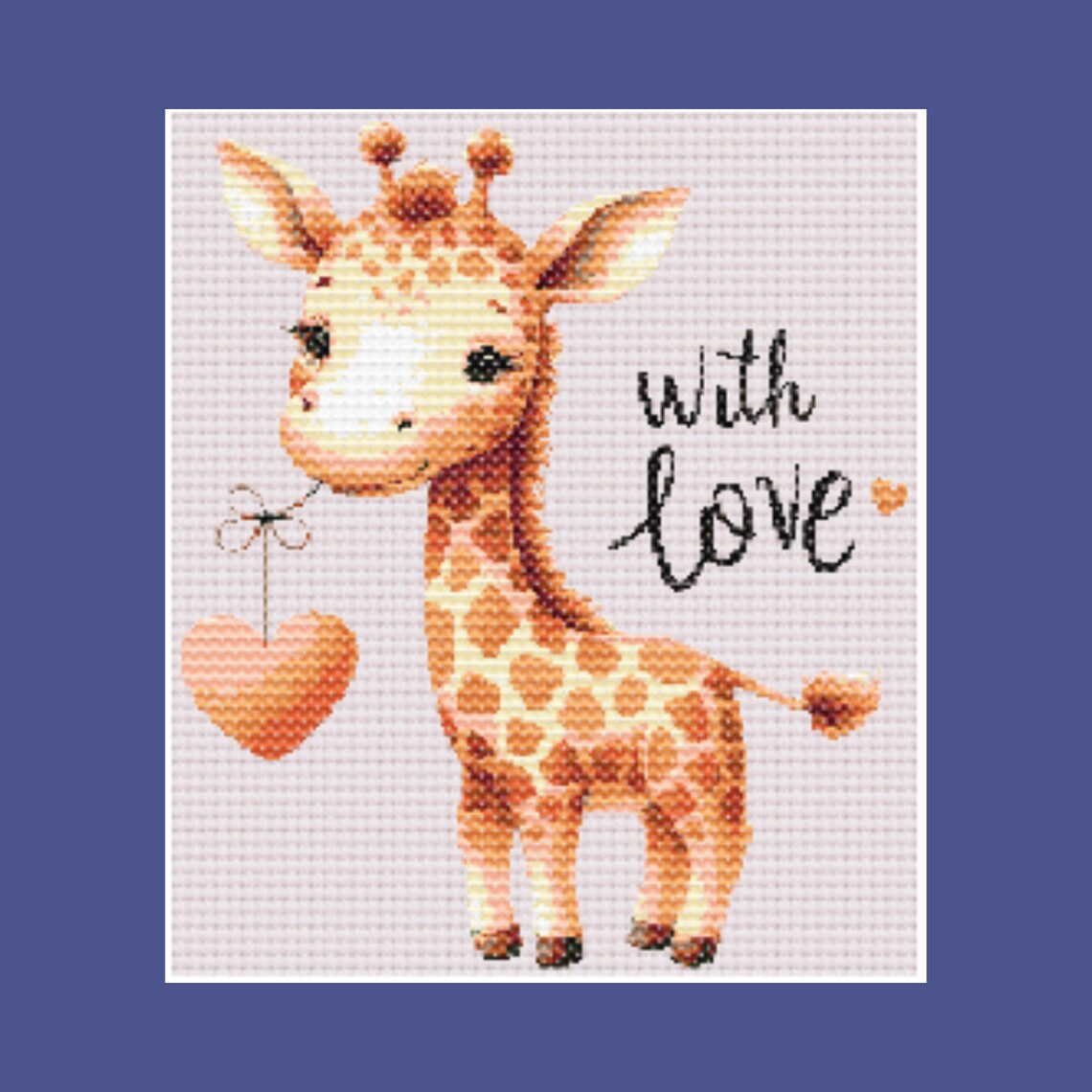 Cross Stitch Pattern giraffe DIY Cross Stitch Gift for the Giraffe ...