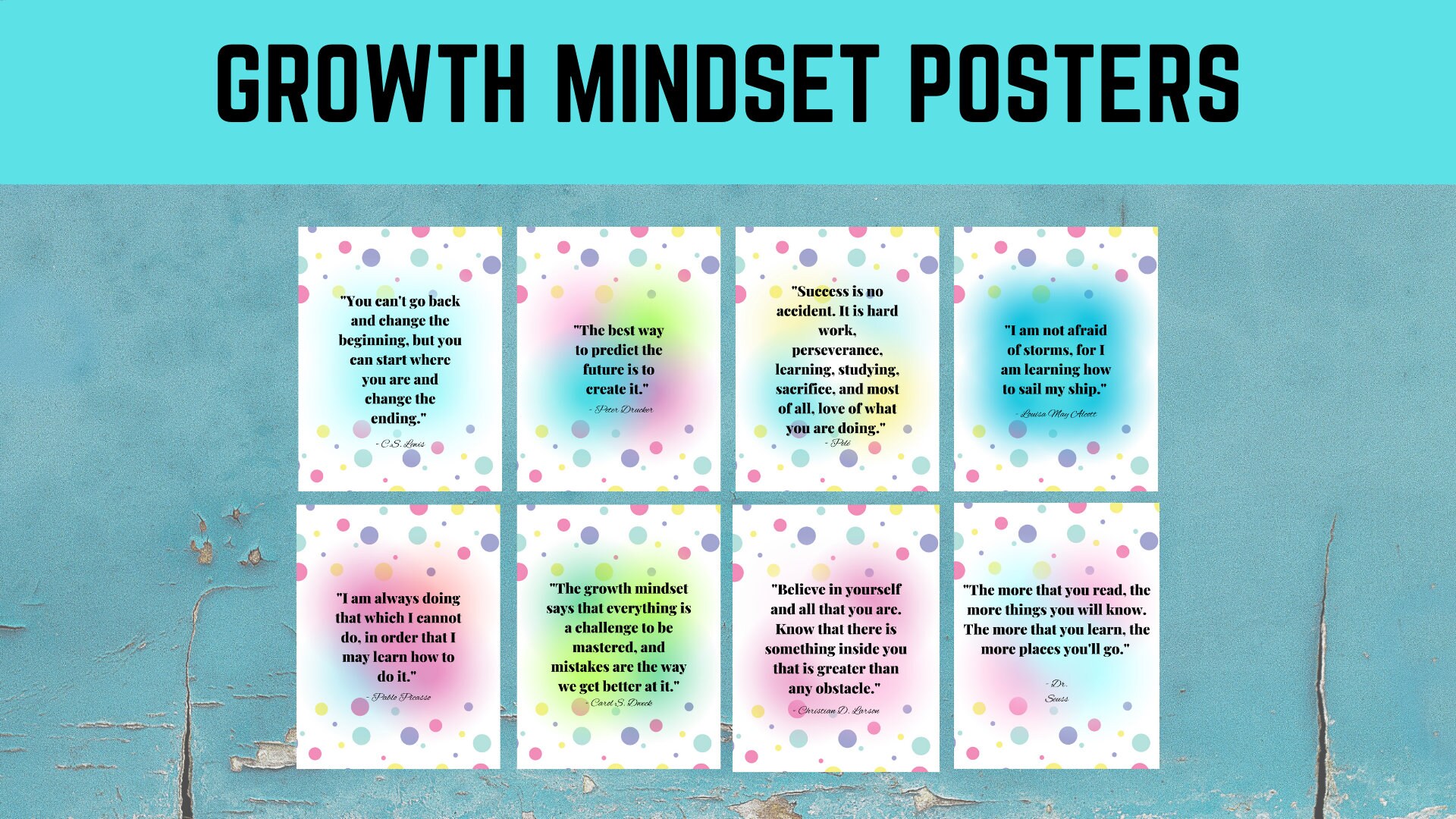 Editable Classroom Management Printable Bundle Happy and Bright Growth ...