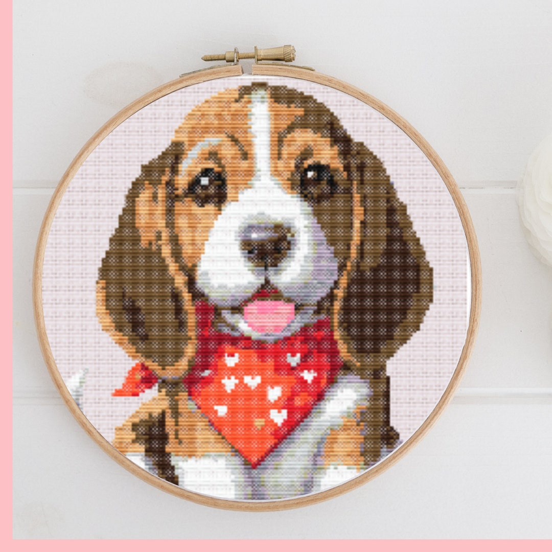 Cross Stitch Pattern - Basset Hound - DIY Cross Stitch - Gift for the ...