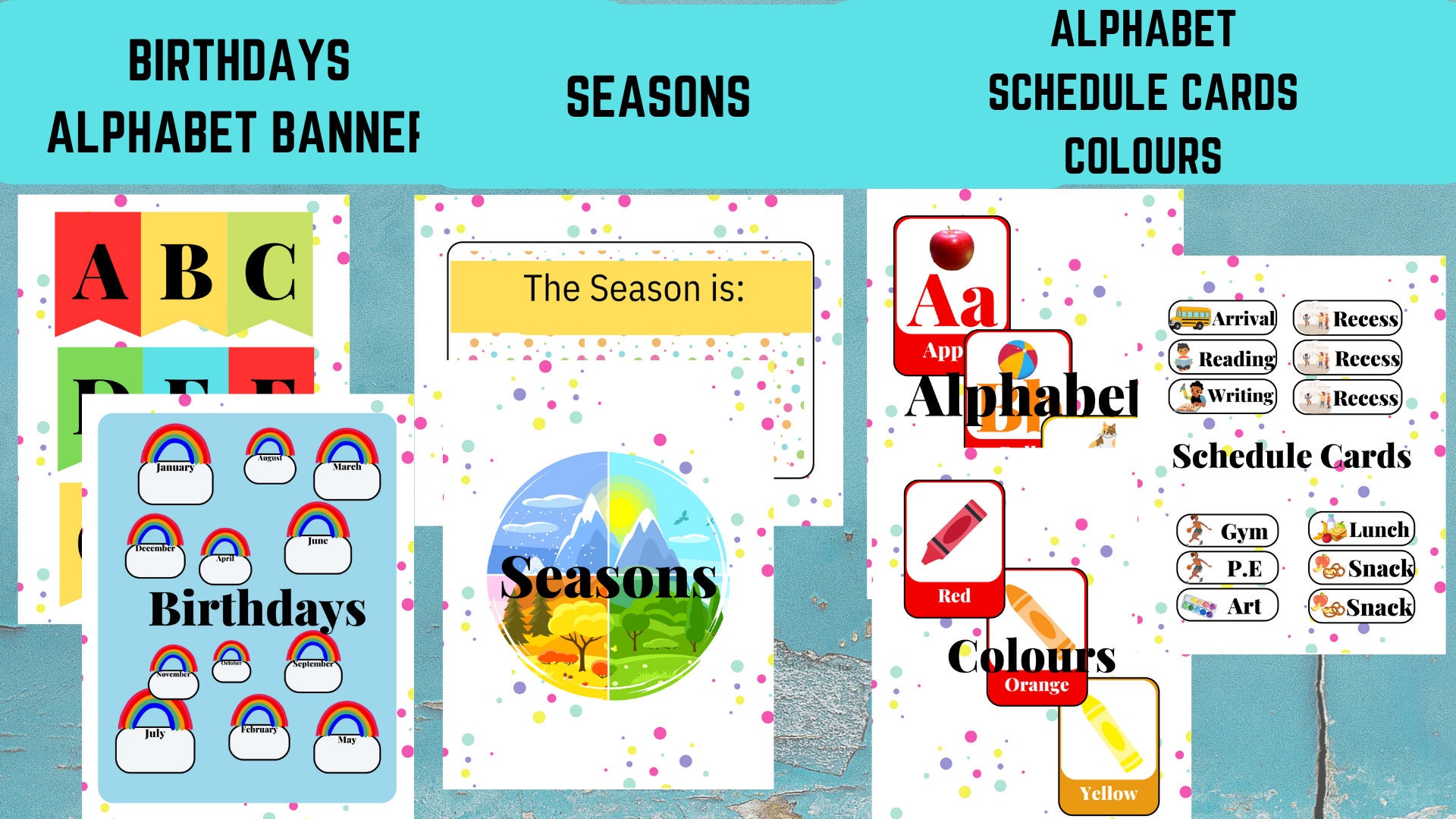 Editable Classroom Management Printable Bundle Happy and Bright ...