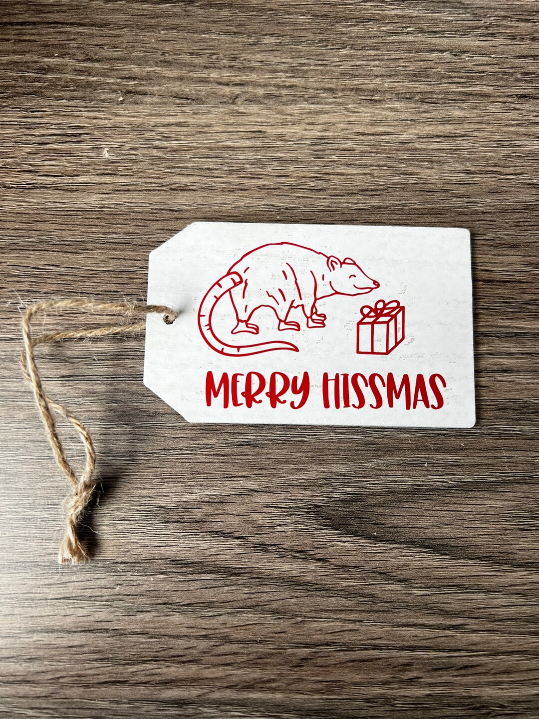 Merry Hissmas Possum Ornament - Etsy