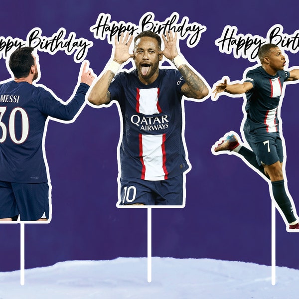 Psg Mbappe Cake - Etsy