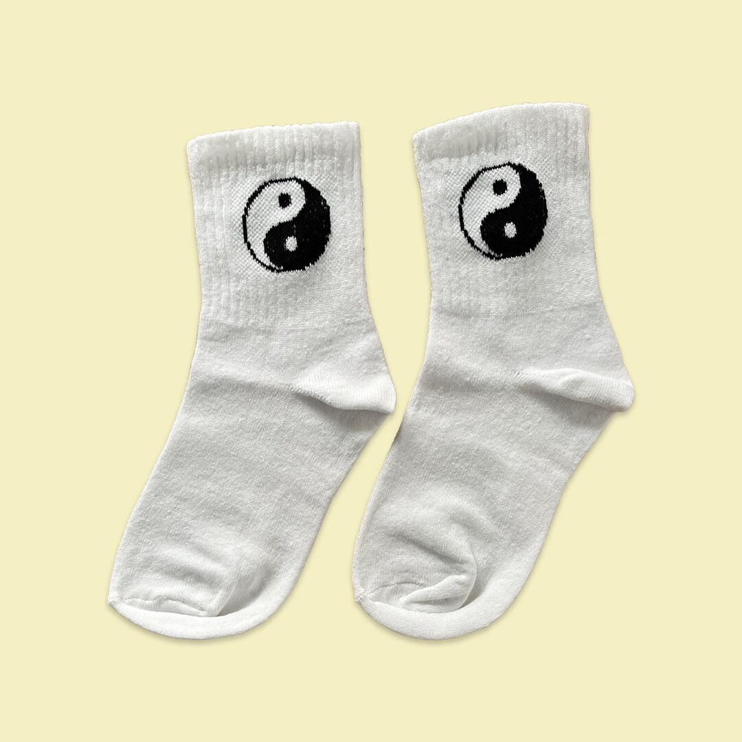 Yin Yang Socks (3 Pairs) - Etsy