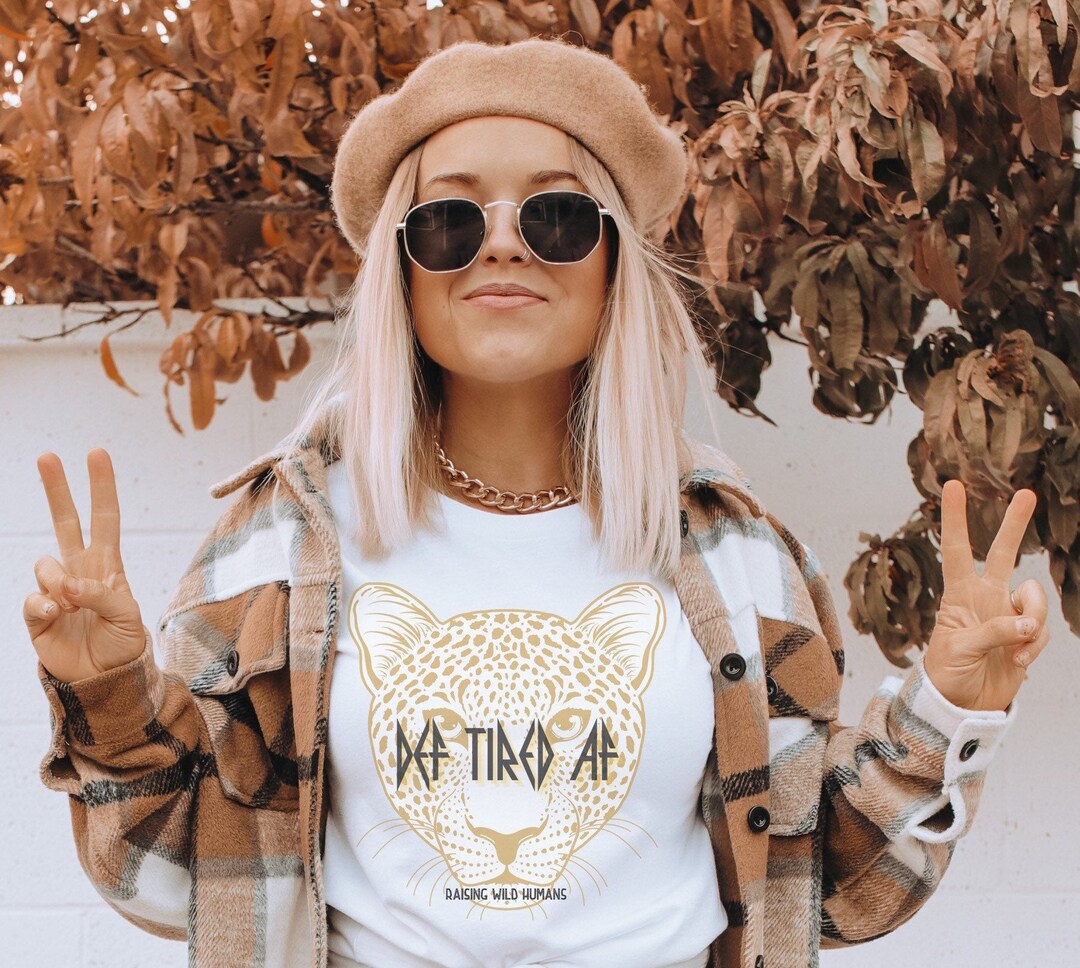 Def Tired Svg, Mama and Me Svg, Leopard Print Svg, Mama Svg Wild Child ...