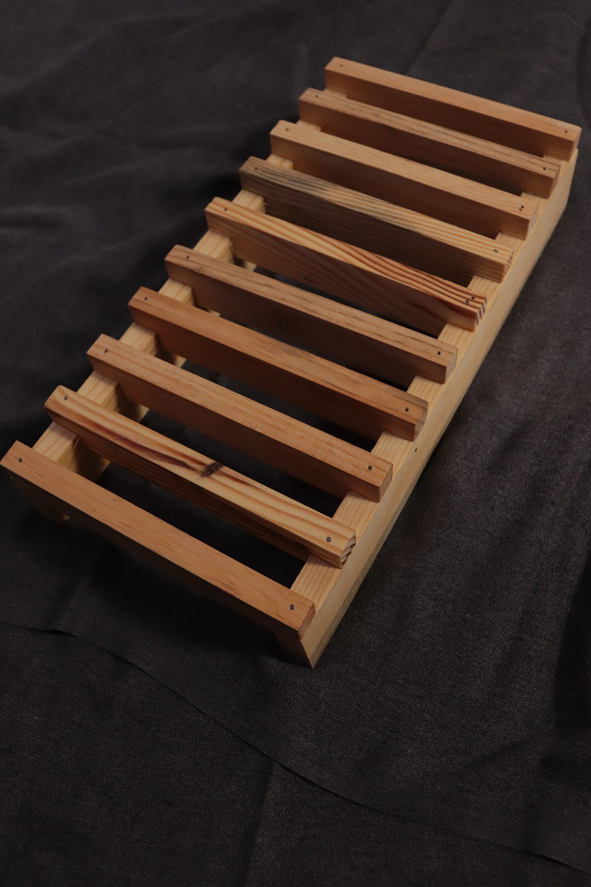 Handmade Wooden Plate Rack, Conforde Dish Drainer Rack, Wood Storage ...