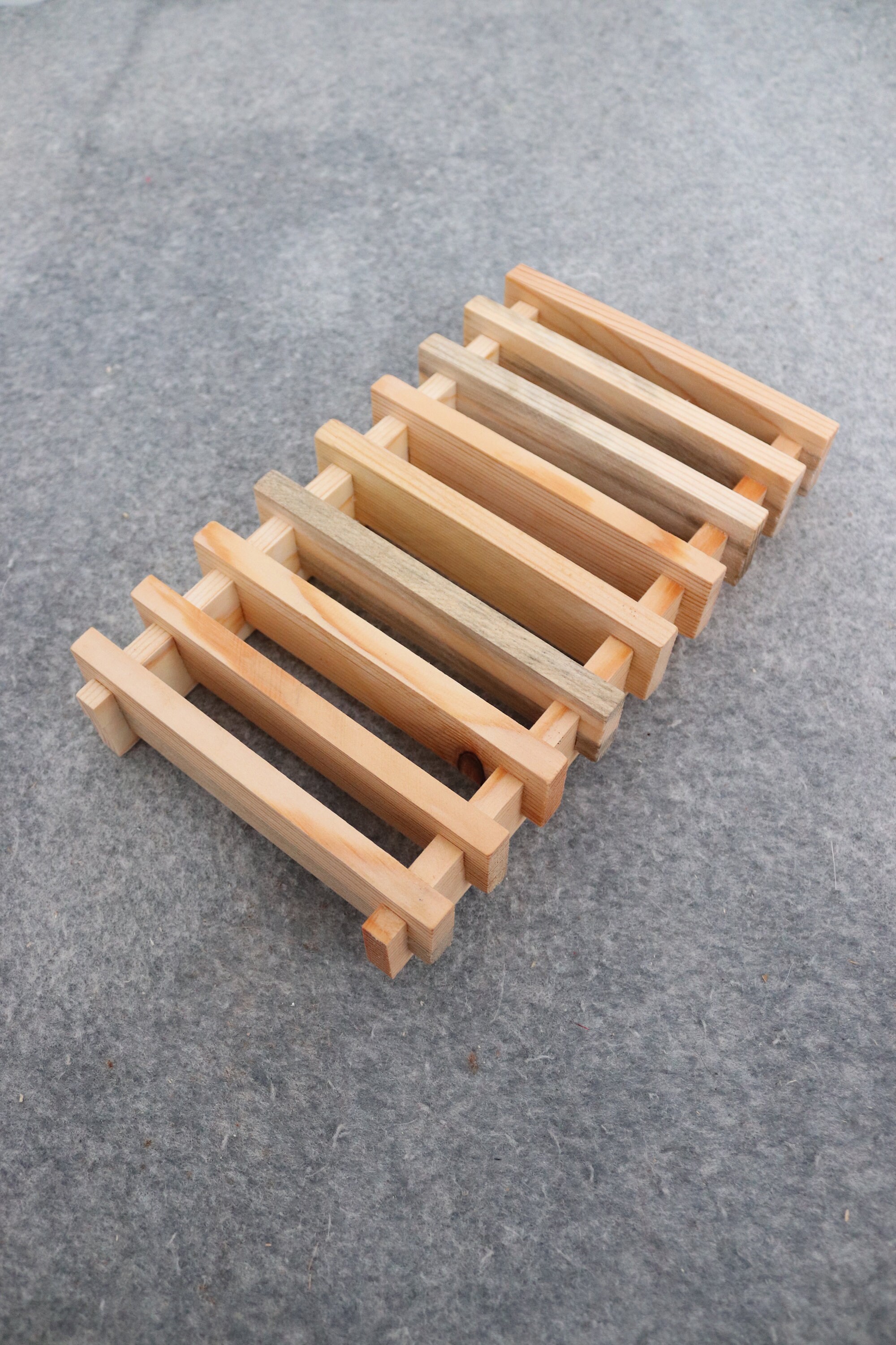 Handmade Wooden Plate Rack, Conforde Dish Drainer Rack, Wood Storage ...