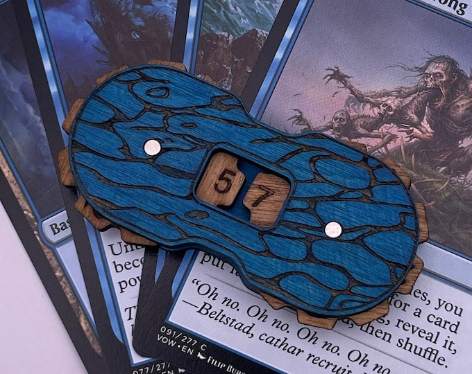 The Tipsy Counter Wooden Magnetic Wheel Life Point Counter for Rpg ...