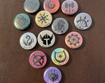 Dnd Class Badge Svg - Etsy