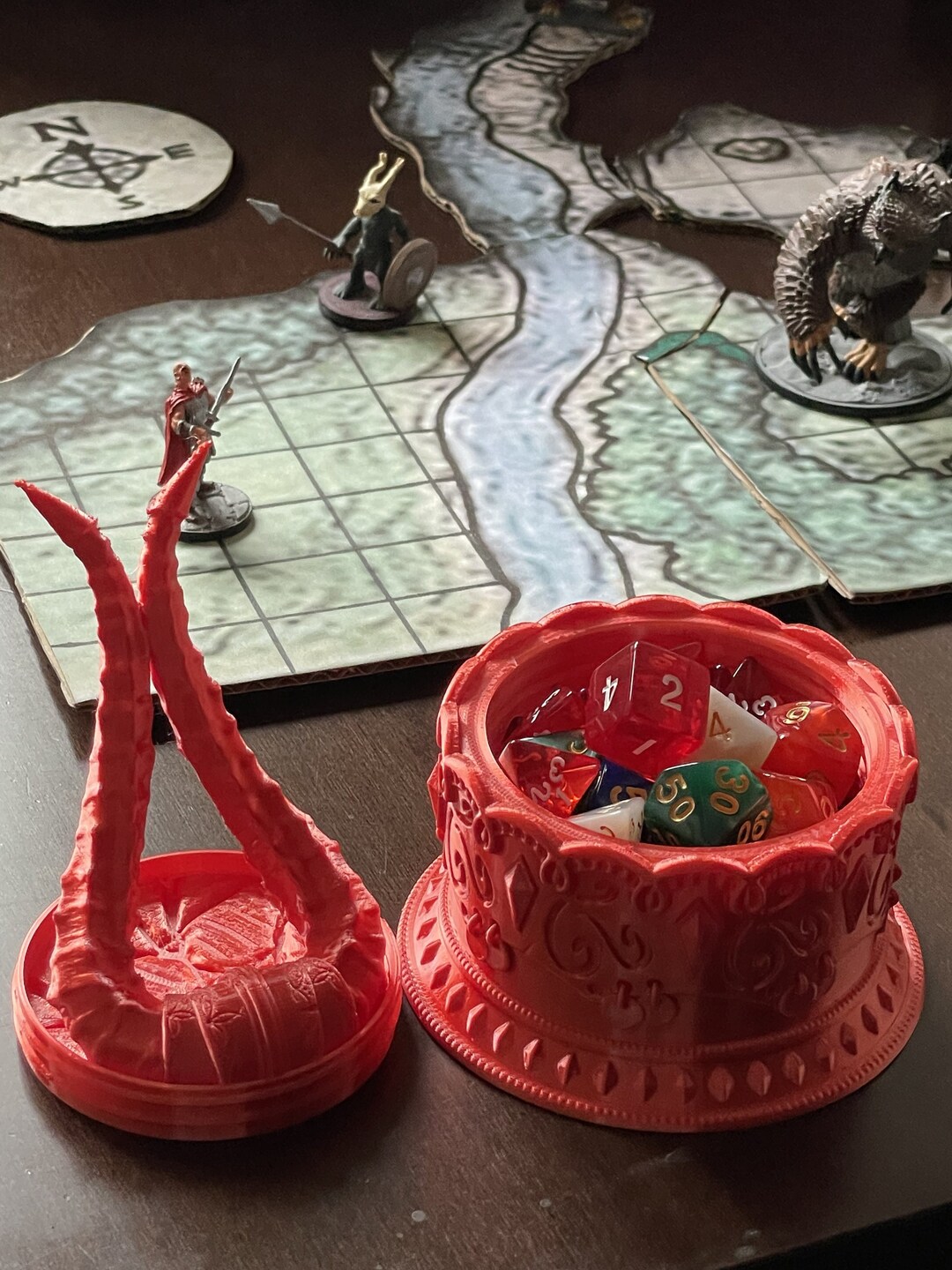 Demon Blooded Style Dice Boxes Mythic Merchant - Etsy UK